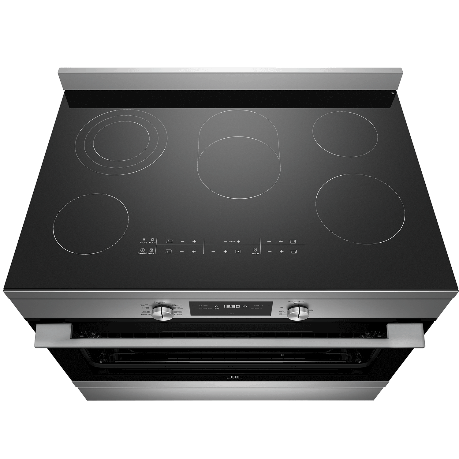 90cm Electric Range Cooker with Electric Oven EFE946SD | Electrolux Arabia