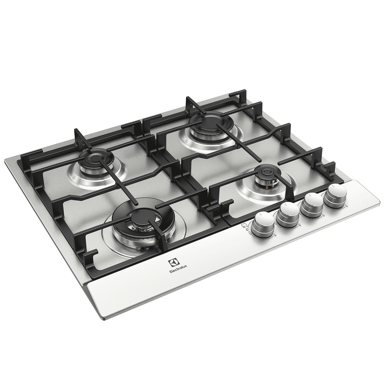 4-Burner Gas Stove KGS6537X Built-in Design | Electrolux Arabia