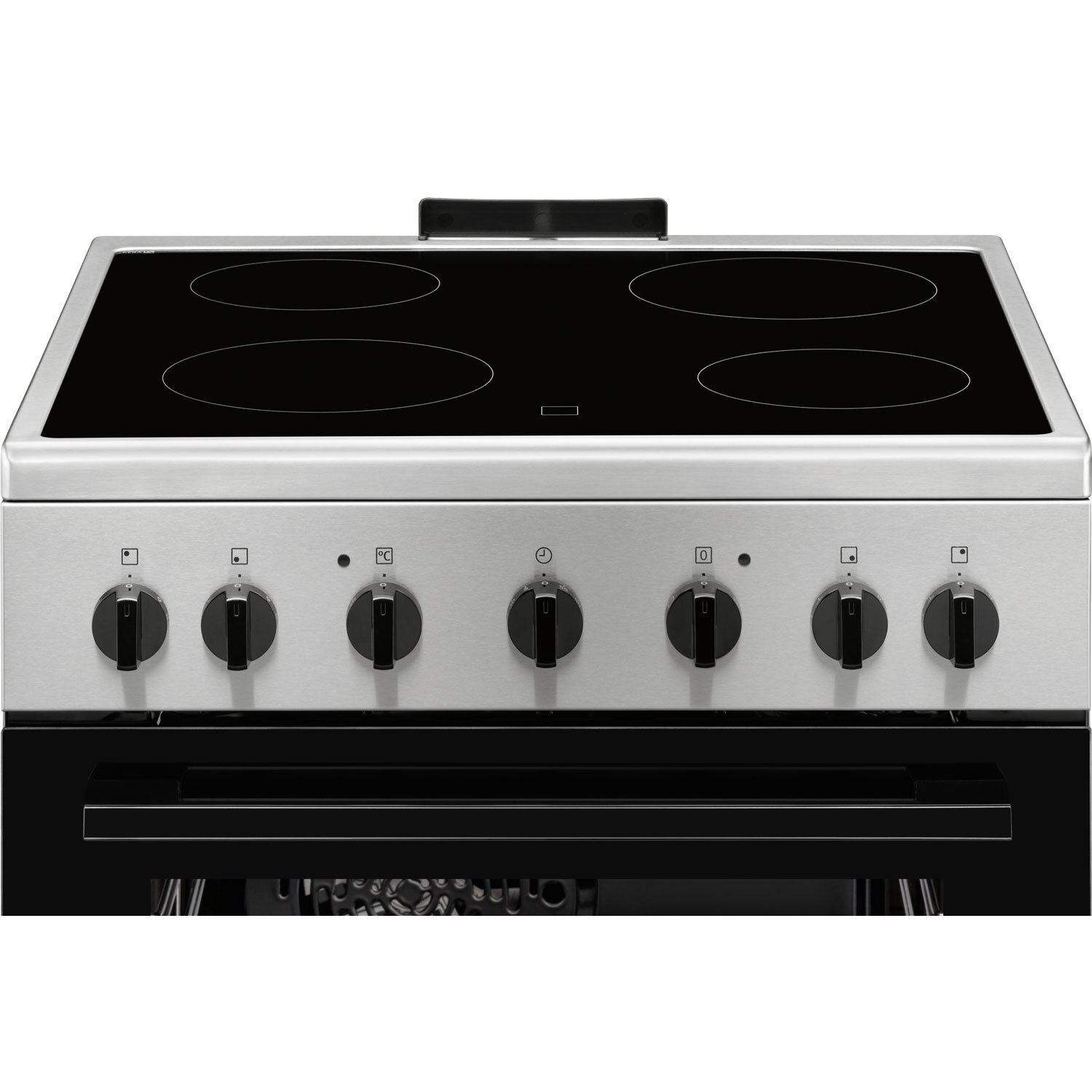 60cm ceramic range cooker with electric oven LKR620002X | Electrolux Arabia