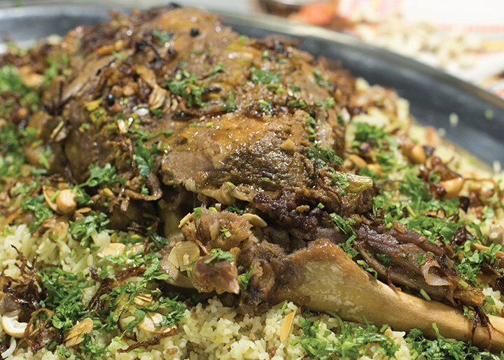 Quick & easy lamb ouzi with oriental rice recipe | Electrolux Arabia